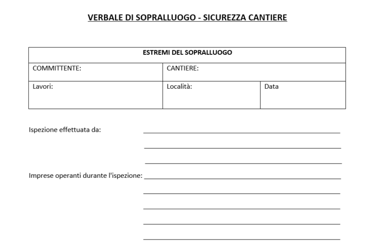 Verbale di Fine Lavori: Cos'è + Modello da scaricare - PlanRadar