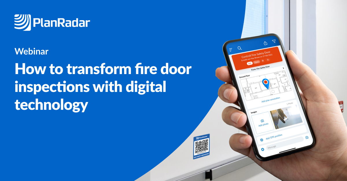 Webinar: Fire door inspections with PlanRadar - PlanRadar