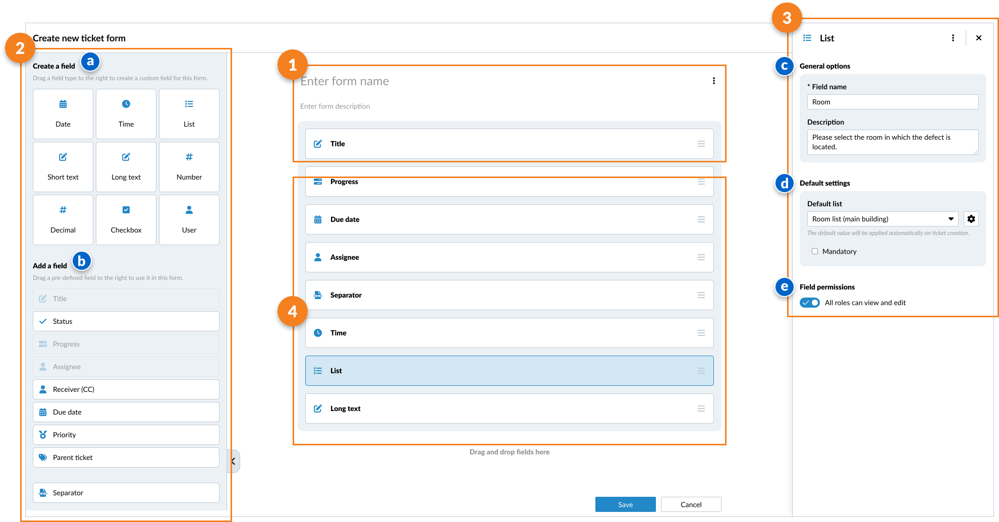 Form Builder Redesign - PlanRadar